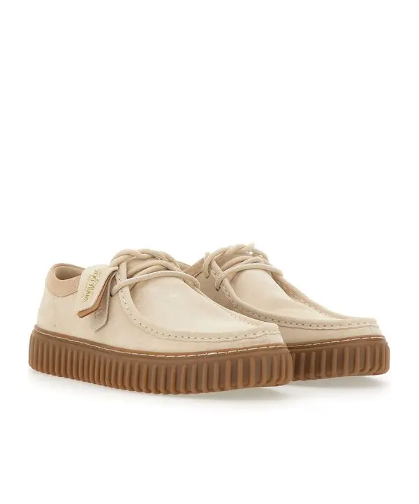 Clarks Torhill Lo Lace-up - Ecru