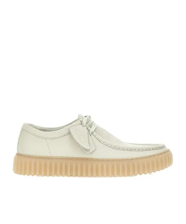 Clarks Torhill Lo Lace-up - White