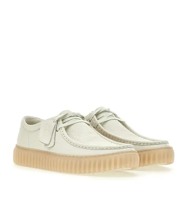 Clarks Torhill Lo Lace-up - White