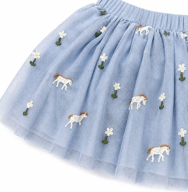 Stella McCartney Elastic Waist Midi Skirt