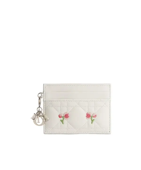Dior Dioramour Lady Freesia Card Holder