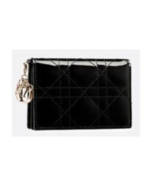 Dior Lady Bloom Card Holder