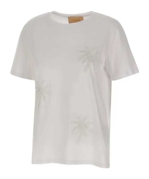 KAOS Embroidered Palm Relaxed T-shirt