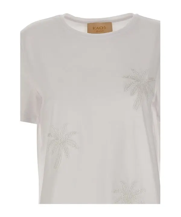 KAOS Embroidered Palm Relaxed T-shirt