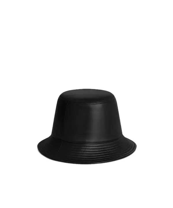 Celine Bucket Hat In Soft Lambskin