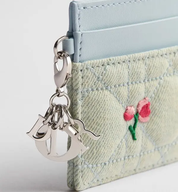 Dior Dioramour Lady Freesia Card Holder