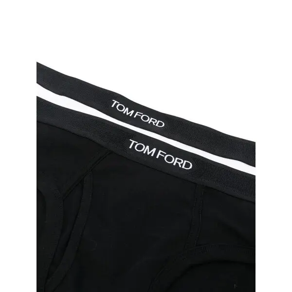 TOM FORD Pack Of Two Logo Waistband Briefs