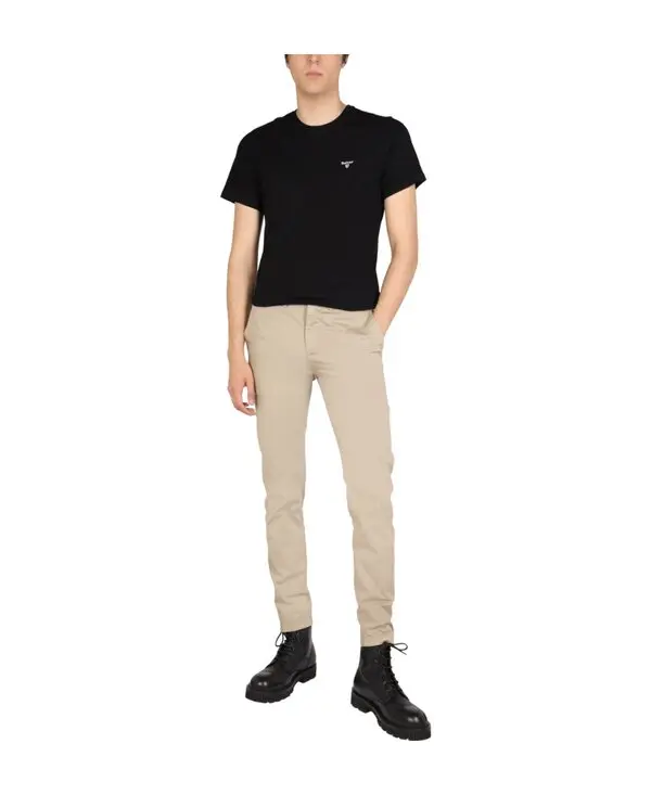Barbour Logo Embroidered T-shirt