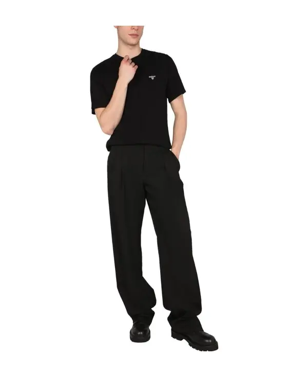 Barbour Logo Embroidered T-shirt
