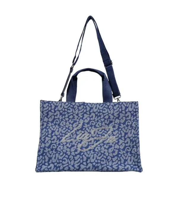 Liu Jo Animal Print Logo Tote Bag