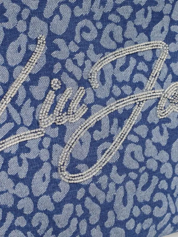 Liu Jo Animal Print Logo Tote Bag