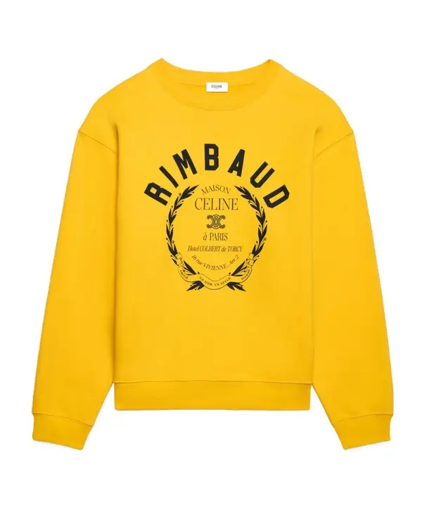 Celine Sweatshirt In Cotton Fleece