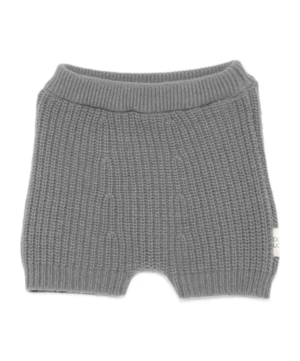 DOUUOD Cable-knit Trousers