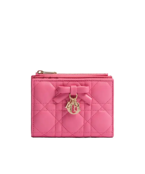 Dior Lady Dahlia Wallet