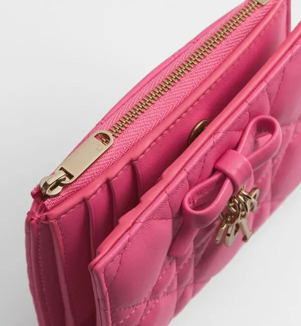 Dior Lady Dahlia Wallet