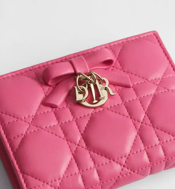 Dior Lady Dahlia Wallet