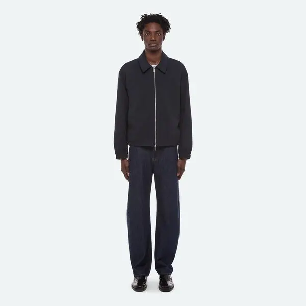 Helmut Lang Terry Zip Jacket - Navy