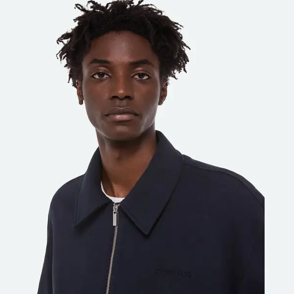 Helmut Lang Terry Zip Jacket - Navy