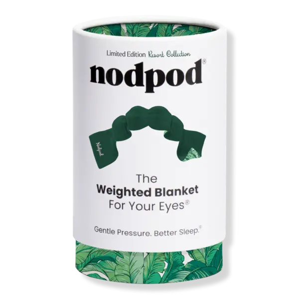 NODPOD Weighted Blanket For Your Eyes - Palm Leaf