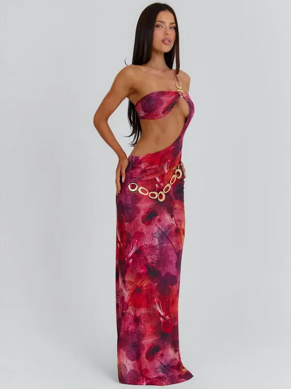 OUTCAST Jaylah Maxi Dress Bebe