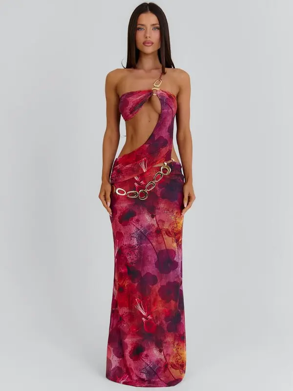 OUTCAST Jaylah Maxi Dress Bebe