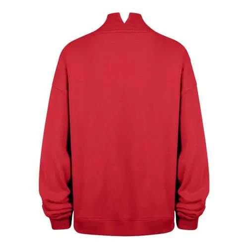 '47 Kansas City Chiefs Oversized Vantage Mock Neck Sweatshirt