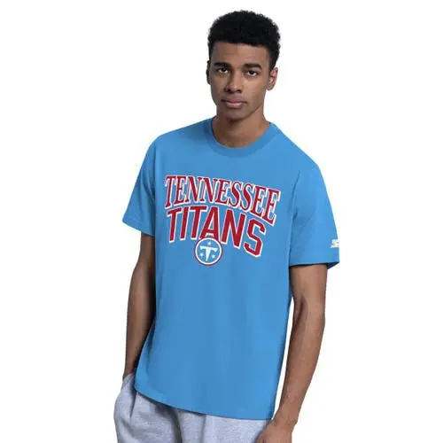 STARTER Gray Tennessee Titans Two-pack Logo T-shirt Set