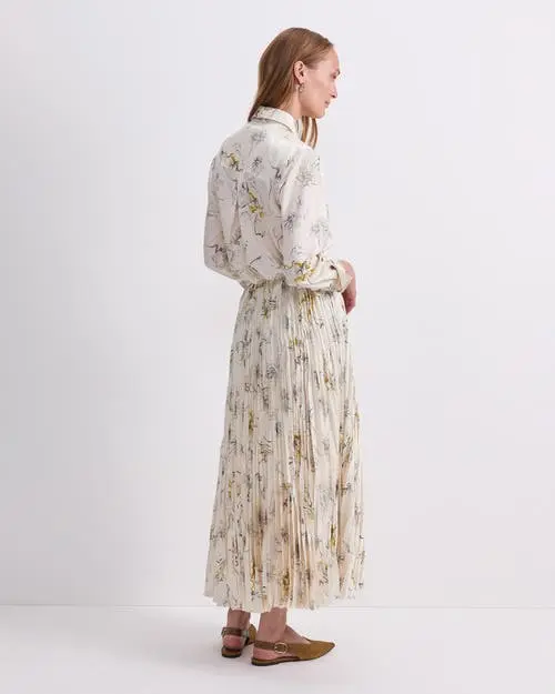 SPORTSCRAFT Floral Pleated Midi Skirt