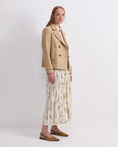 SPORTSCRAFT Wool-blend Pea Coat