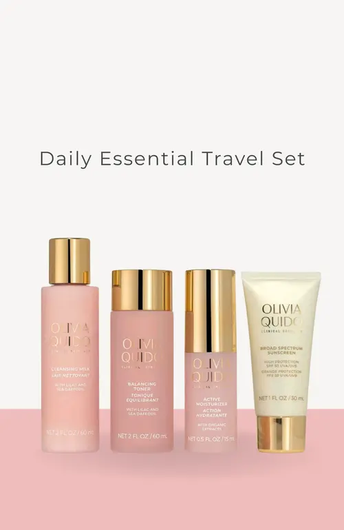 OLIVIA QUIDO SKINCARE Daily Essentials Travel Set