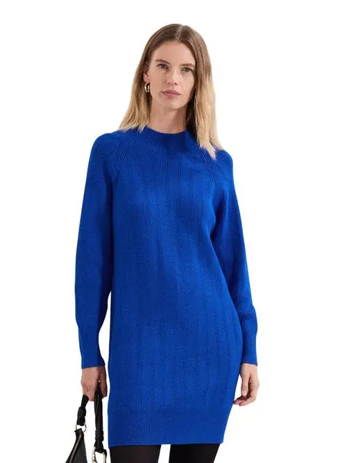 PHASE EIGHT Eleana Textured Dress - Blue