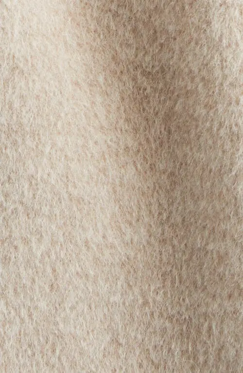 Herno Alpaca Blend Beaver Effect Coat