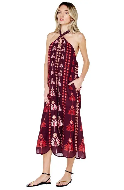 CIEBON Eika Maxi Halter Dress