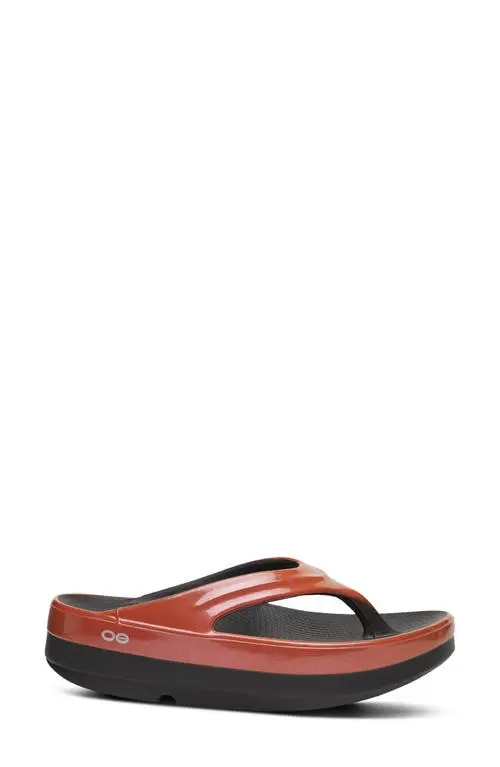 OOFOS Oomega Oolala Luxe Flip Flop