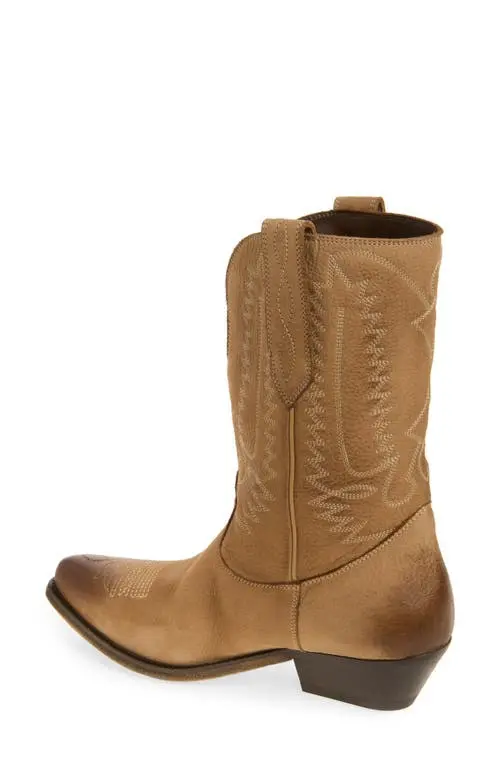 GOLDEN GOOSE Wish Star Embroidered Western Boot