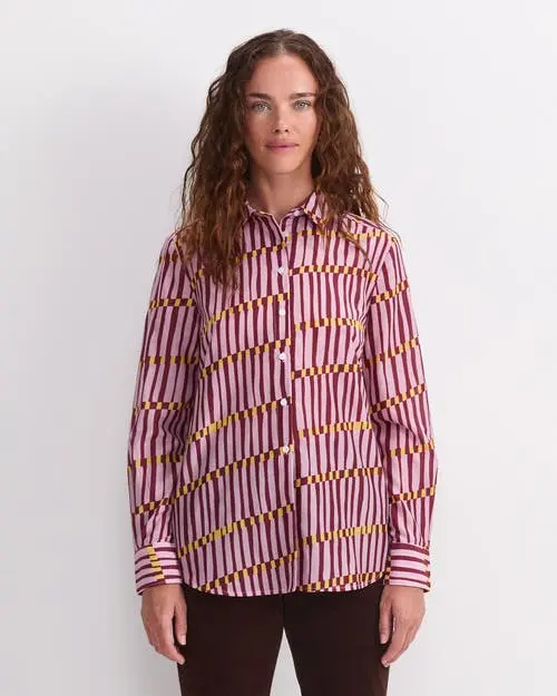 SPORTSCRAFT Rani Cotton Silk Printed Shirt