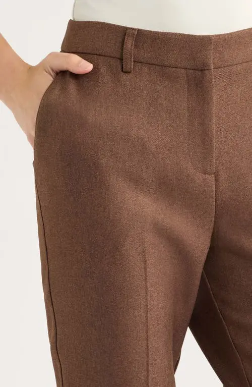 TAHARI ASL Classic Herringbone Trousers