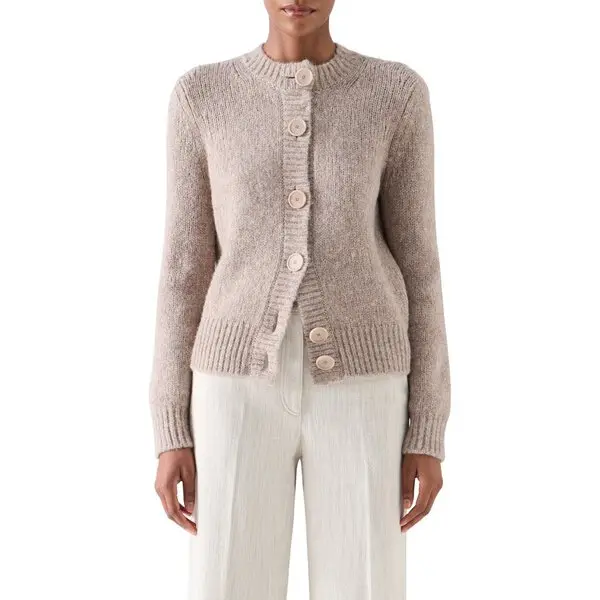 Akris Alpaca Blend Cardigan
