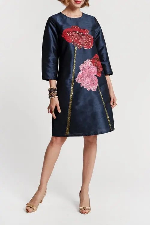 FRANCES VALENTINE Alice Dress With Sleeves