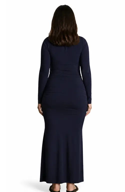 NOM MATERNITY Curve Dress - Dark Navy