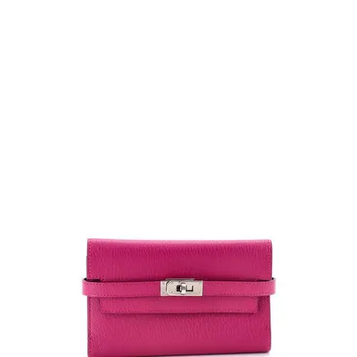 Hermès Kelly Trifold Wallet Chevre Mysore Medium
