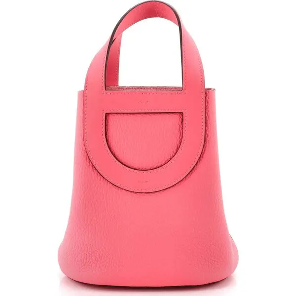 Hermès In-the-loop Bag Clemence With Swift 18 - Pink