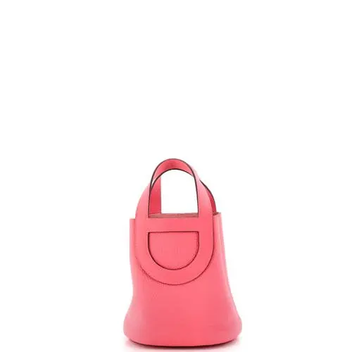 Hermès In-the-loop Bag Clemence With Swift 18 - Pink