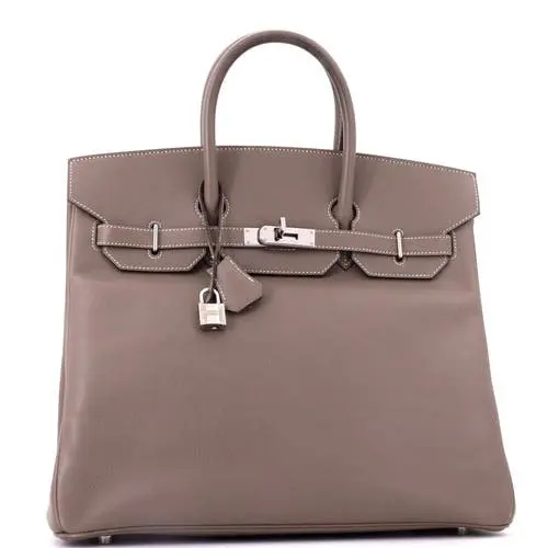 Hermès Hac Birkin Bag Epsom With Palladium Hardware 36