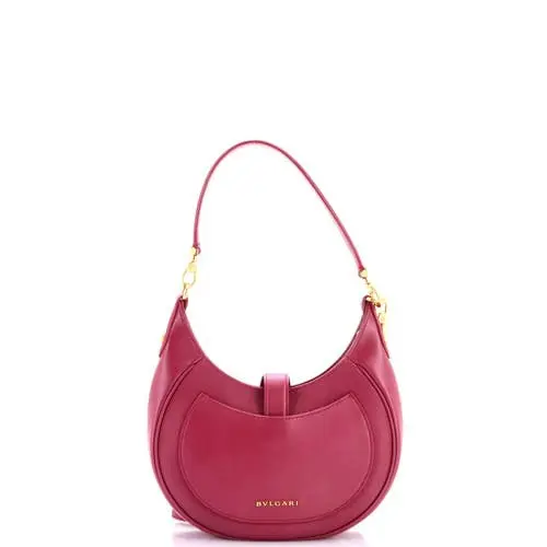 BVLGARI Serpenti Ellipse Crossbody Bag Leather Medium