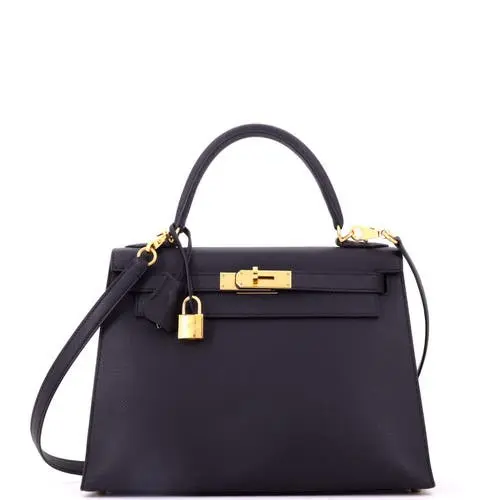 Hermès Kelly Handbag Epsom With Gold Hardware 28