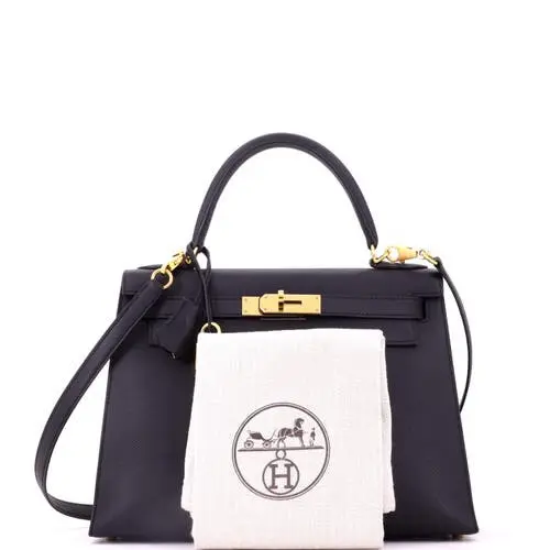 Hermès Kelly Handbag Epsom With Gold Hardware 28