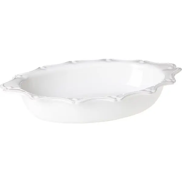 JULISKA Berry And Thread' Oval Baking Dish - Whitewash