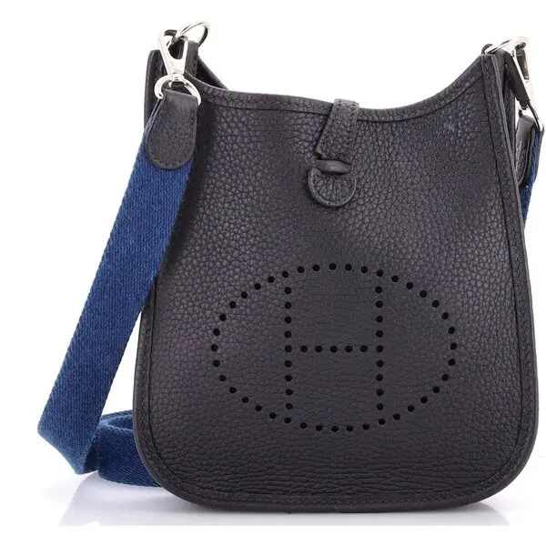 Hermès Evelyne Bag Gen Iii Clemence Tpm - Black