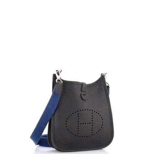 Hermès Evelyne Bag Gen Iii Clemence Tpm - Black